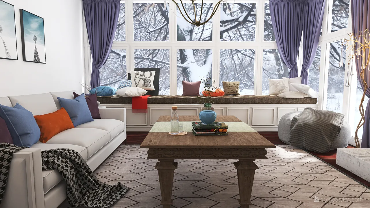 Living room created by Gandalv W on Homestyler