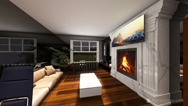 living room created by Melissa Puliafito on Homestyler