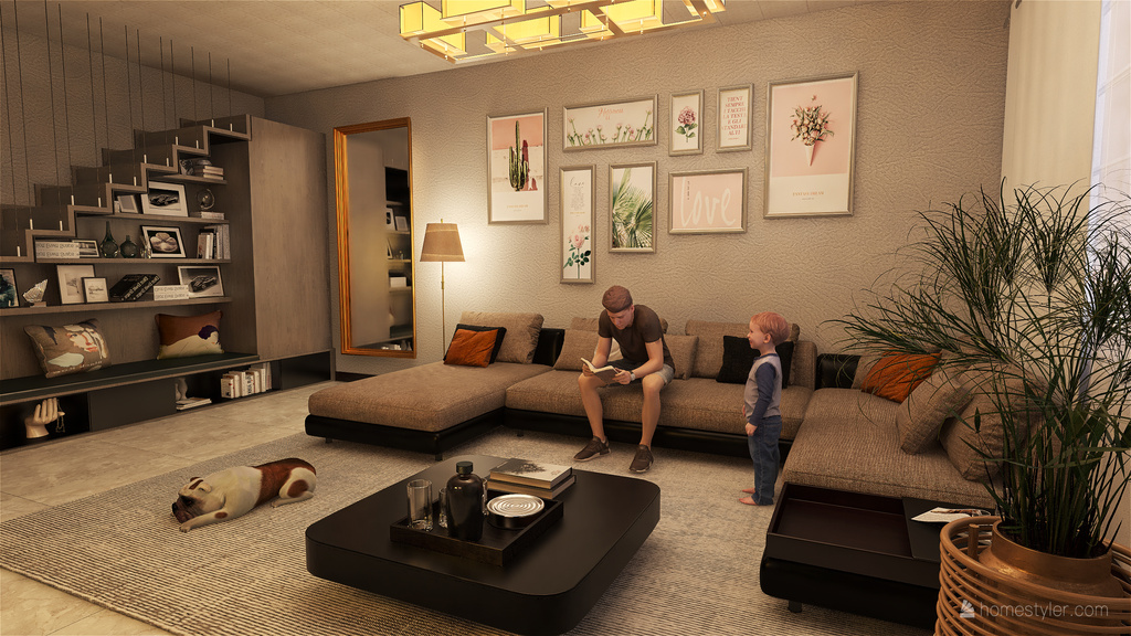 sala design ideas & pictures (79 sqm)-Homestyler