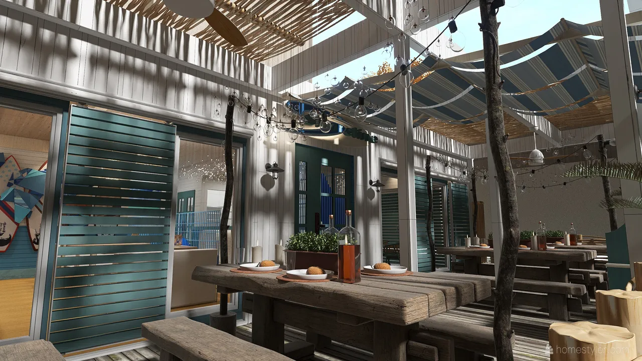 Coastal Theme RestaurantはMark Anthony RebuladoによってHomestyler上で作られました
