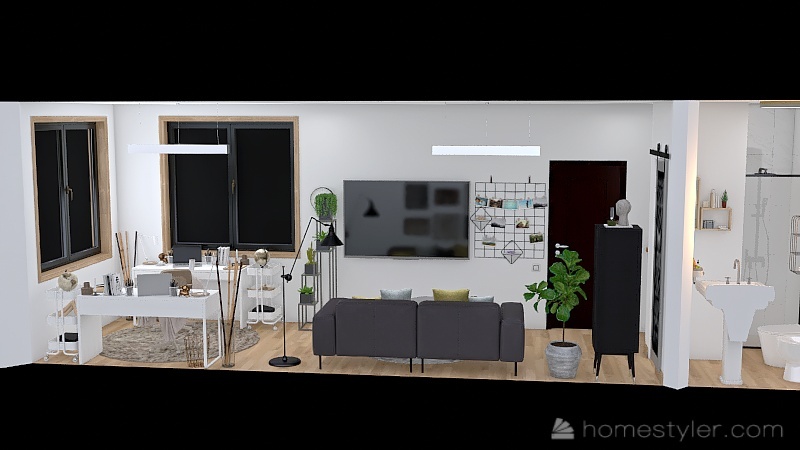 ufficio crimeni 2 design ideas & pictures (21 sqm)-Homestyler