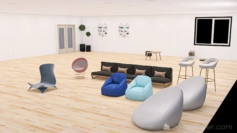 Unconventional Classroom created by Julienne Bianca Tribiana on Homestyler