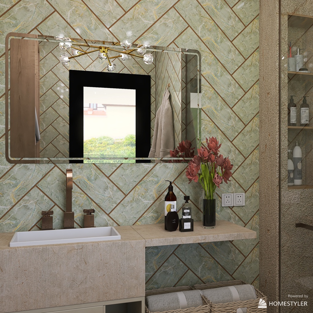 Pink House design ideas & pictures (124 sqm)-Homestyler