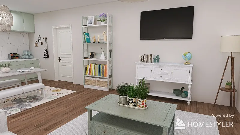 Colorful Studio Apartment created by Em