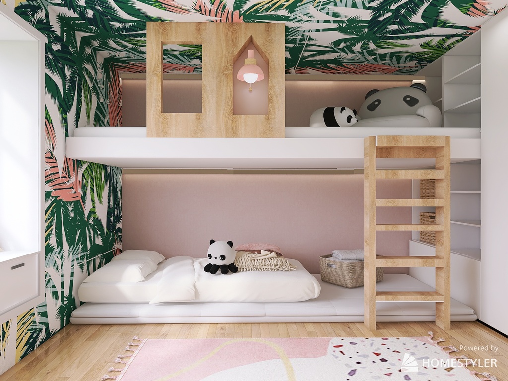 Kids panda room design ideas & pictures (1674 sqm)-Homestyler