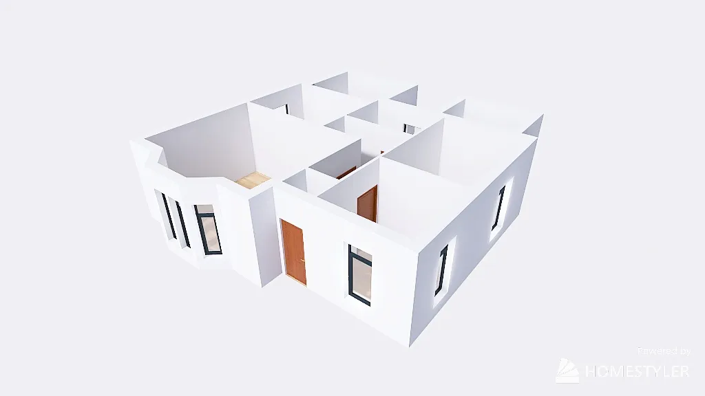 Larbert Cemetery Gatehouse created by Mr Kane on Homestyler