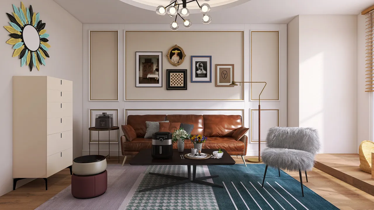 Vintage Living Room created by Charlotte Design on Homestyler