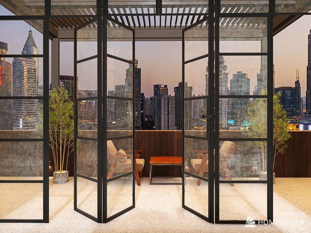 Tri.Go Rooftop created by Neila @interni_essencial on Homestyler