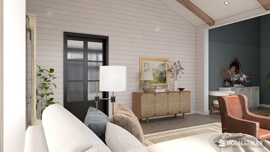 Rustic Gabled Roof 2-Bedroom Design created by Meredith Crouch on ...