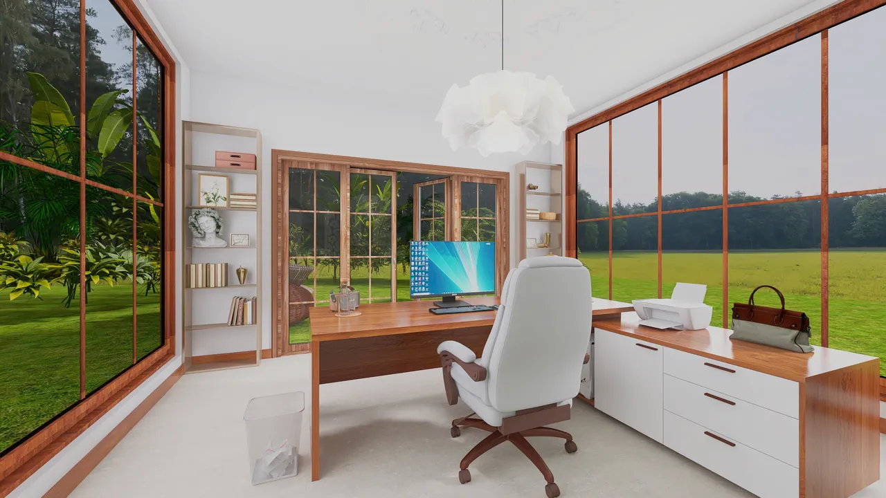 Work place created by Mariana Gaspari on Homestyler