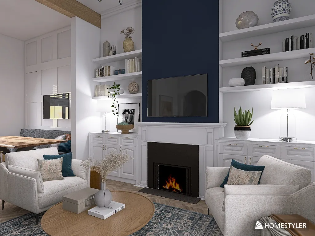 Traditional Living Room created by Maryna Drobot on Homestyler