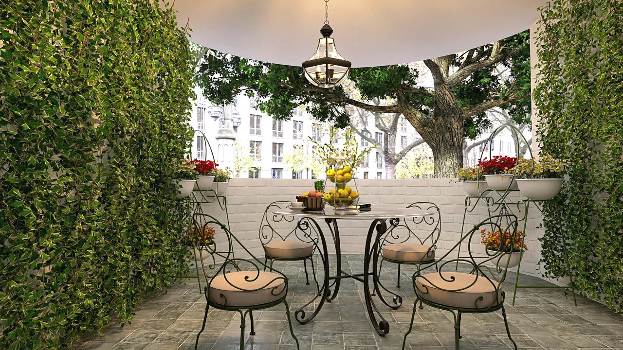 Quiet Balcony created by Zuzana Bila on Homestyler