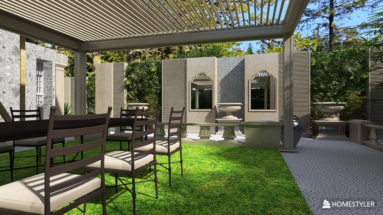 Garden Frontage created by Karen Berry on Homestyler