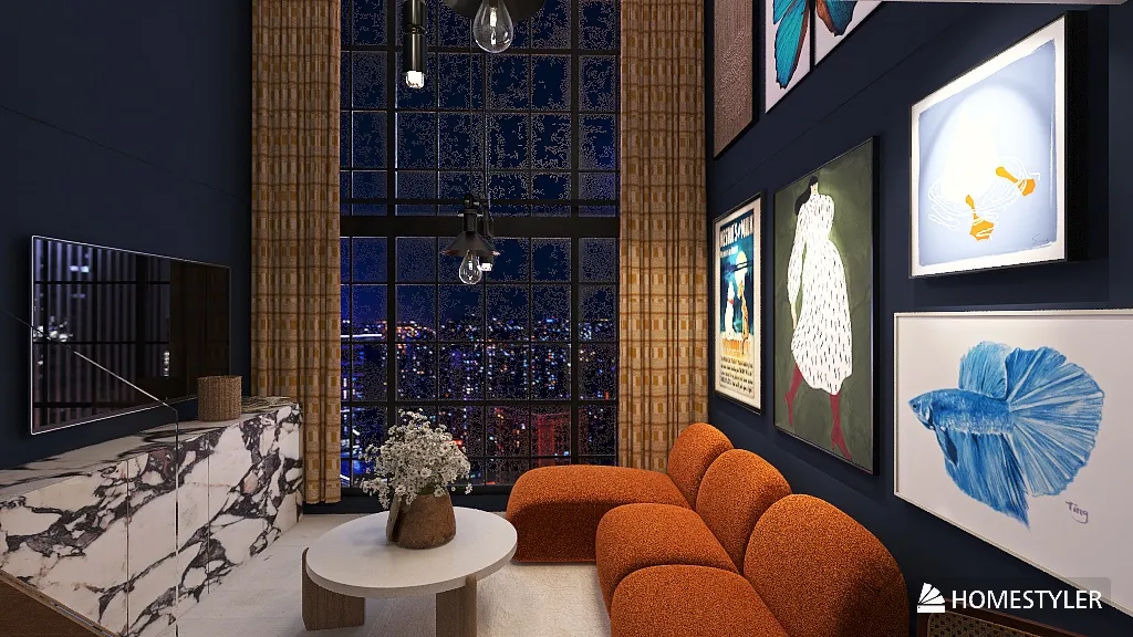 Loft Studio created by Doune Elodie on Homestyler