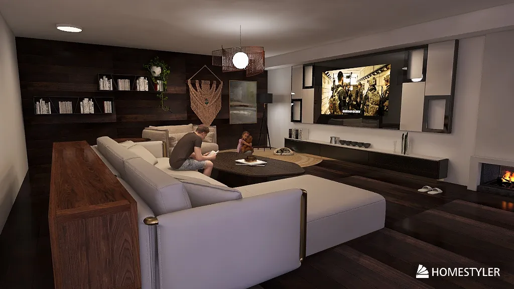 warm living room + dining room space created by Danelia Samuel on ...