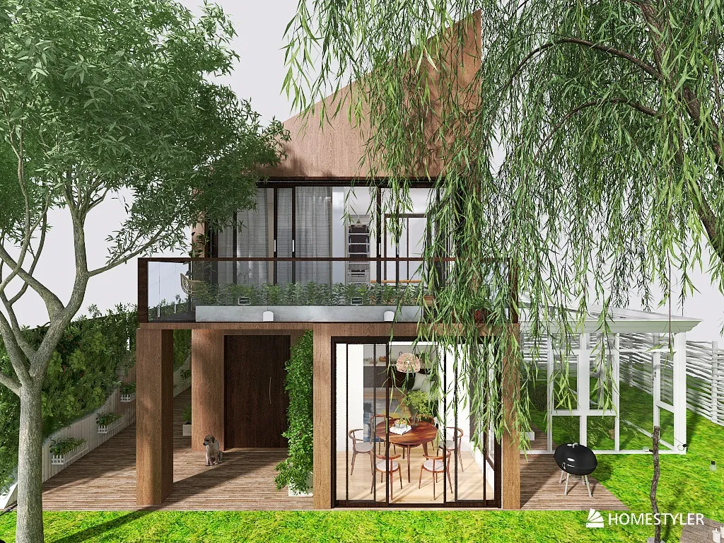 ecologic house created by Celya on Homestyler