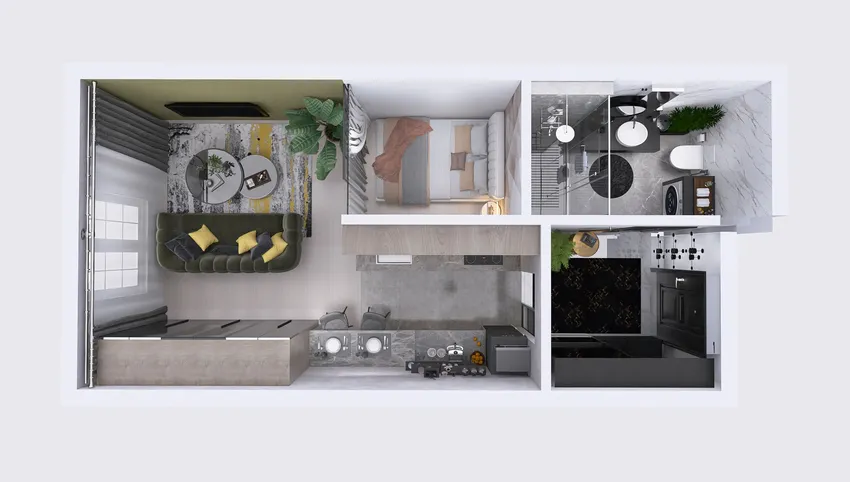 Studio created by Natalie Vas on Homestyler